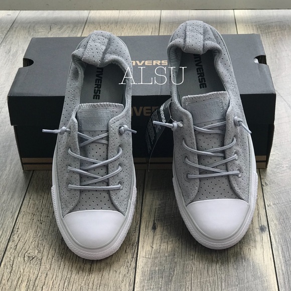Converse | Shoes | Converse Shoreline Ox Wolf Grey W Authentic | Poshmark